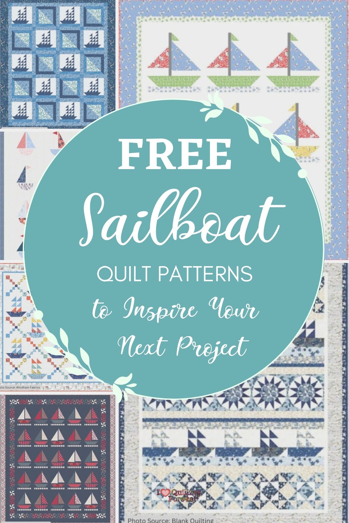 Top 12 Free Sailboat Quilt Patterns (+10 Bonus Patterns For Sale) - I ...