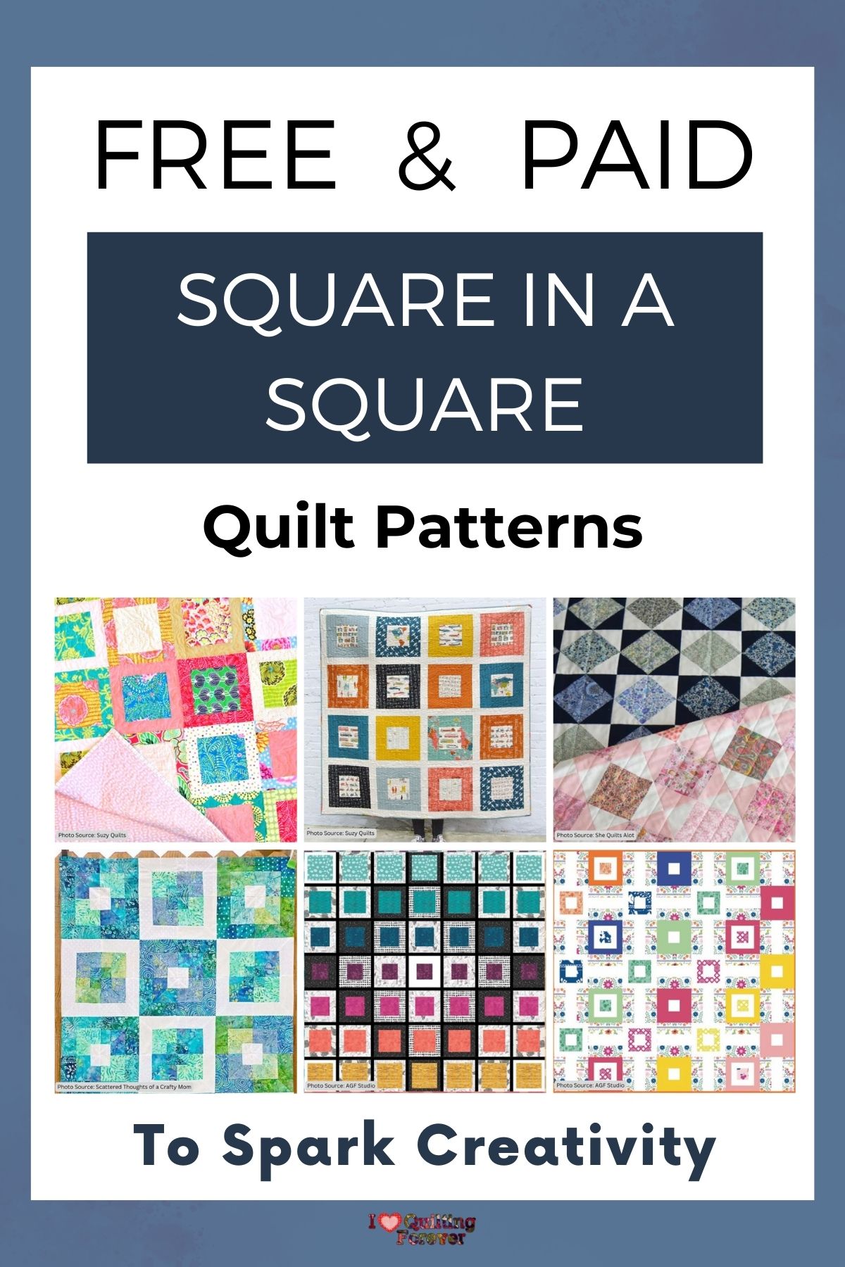 Top 11 Free Square In A Square Quilt Patterns (+10 Bonus Patterns For ...