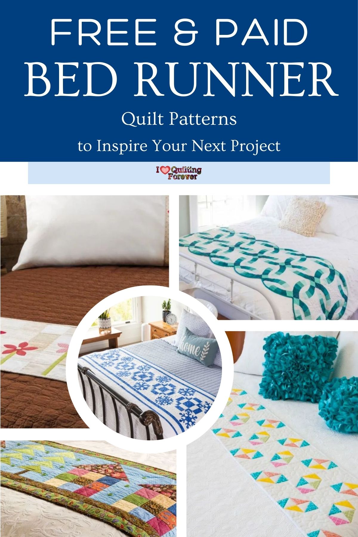 Top 10 Free Bed Runner Quilt Patterns (+5 Bonus Patterns For Sale) - I ...