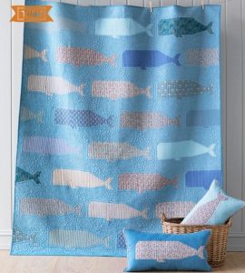Top 8 Free Whale Quilt Patterns (+9 Bonus Patterns For Sale) - I Love ...