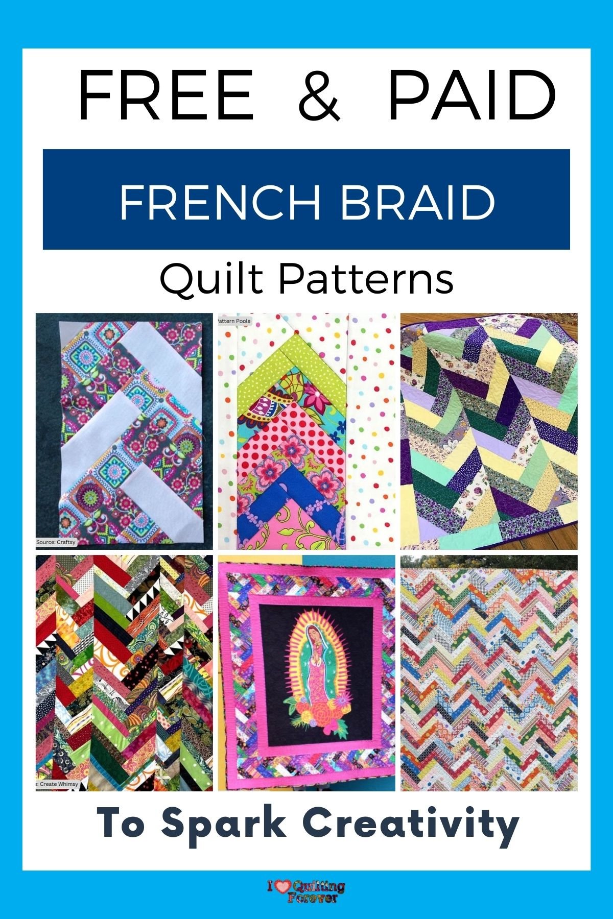 Top 10 Free French Braid Quilt Patterns (+9 Bonus Patterns For Sale ...