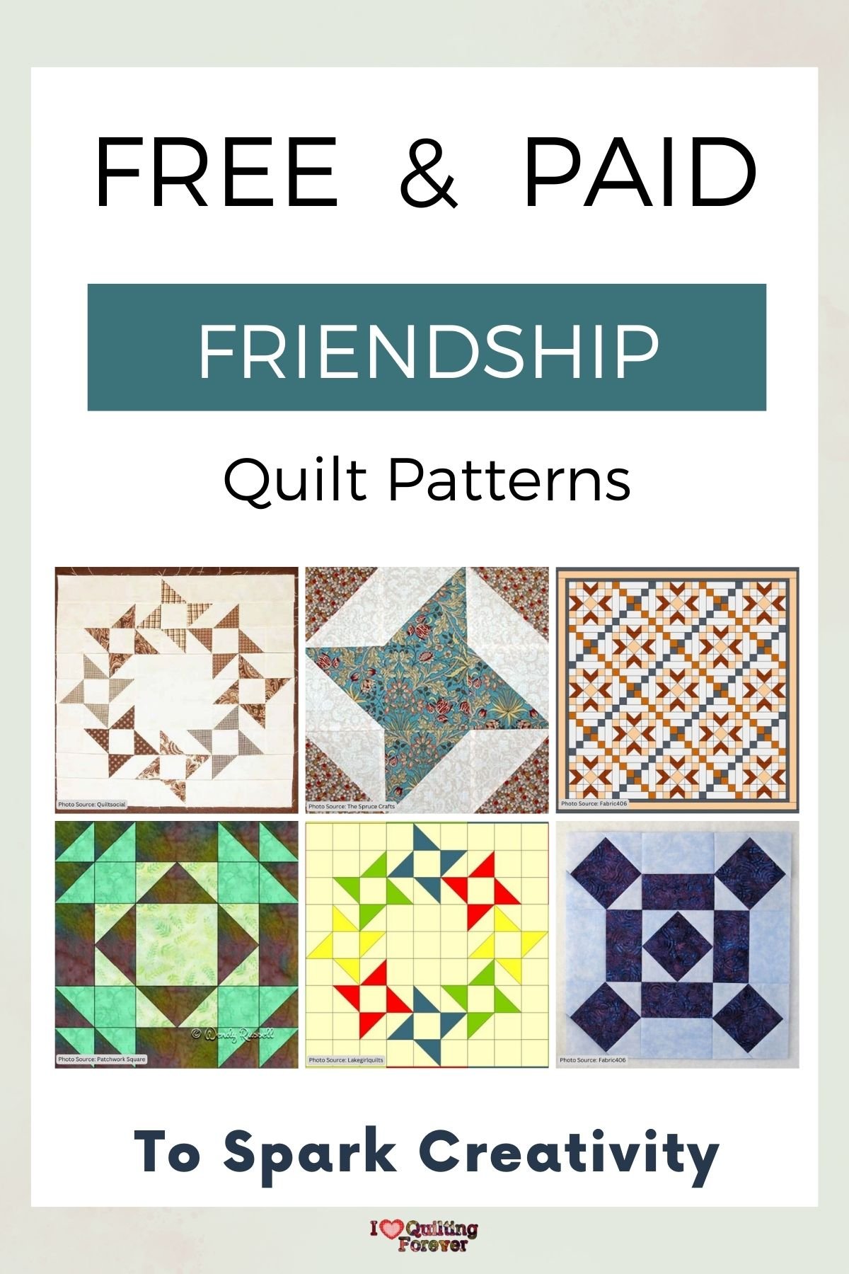 Top 11 Free Friendship Quilt Patterns (+7 Bonus Patterns For Sale) - I ...