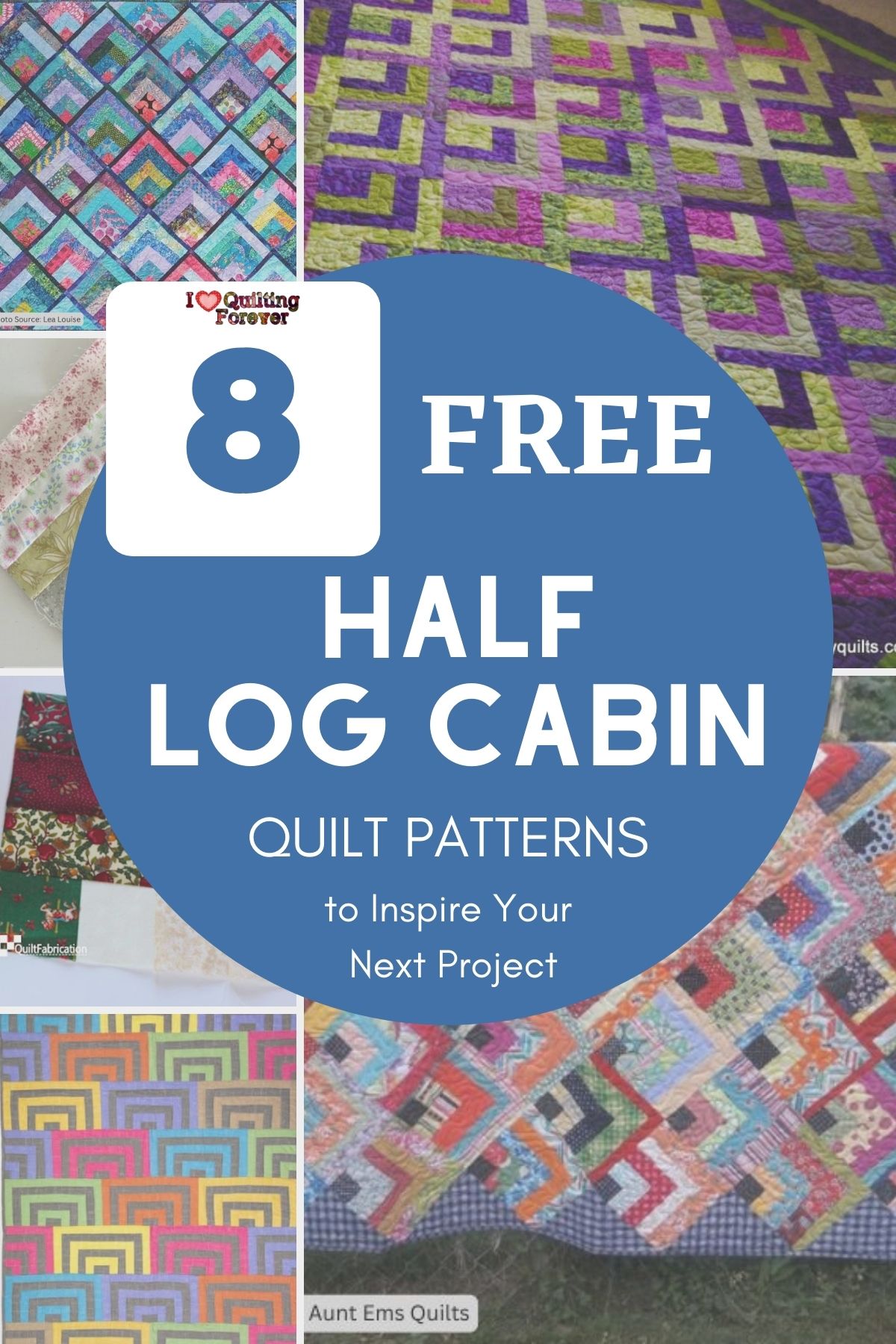 Top 8 Free Half Log Cabin Quilt Patterns (+9 Bonus Patterns For Sale ...