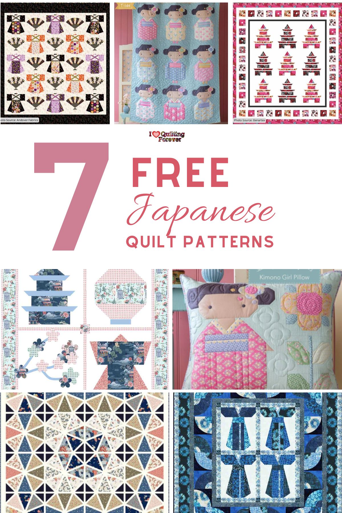 Top 7 Free Japanese Quilt Patterns (+7 Bonus Patterns For Sale) - I ...