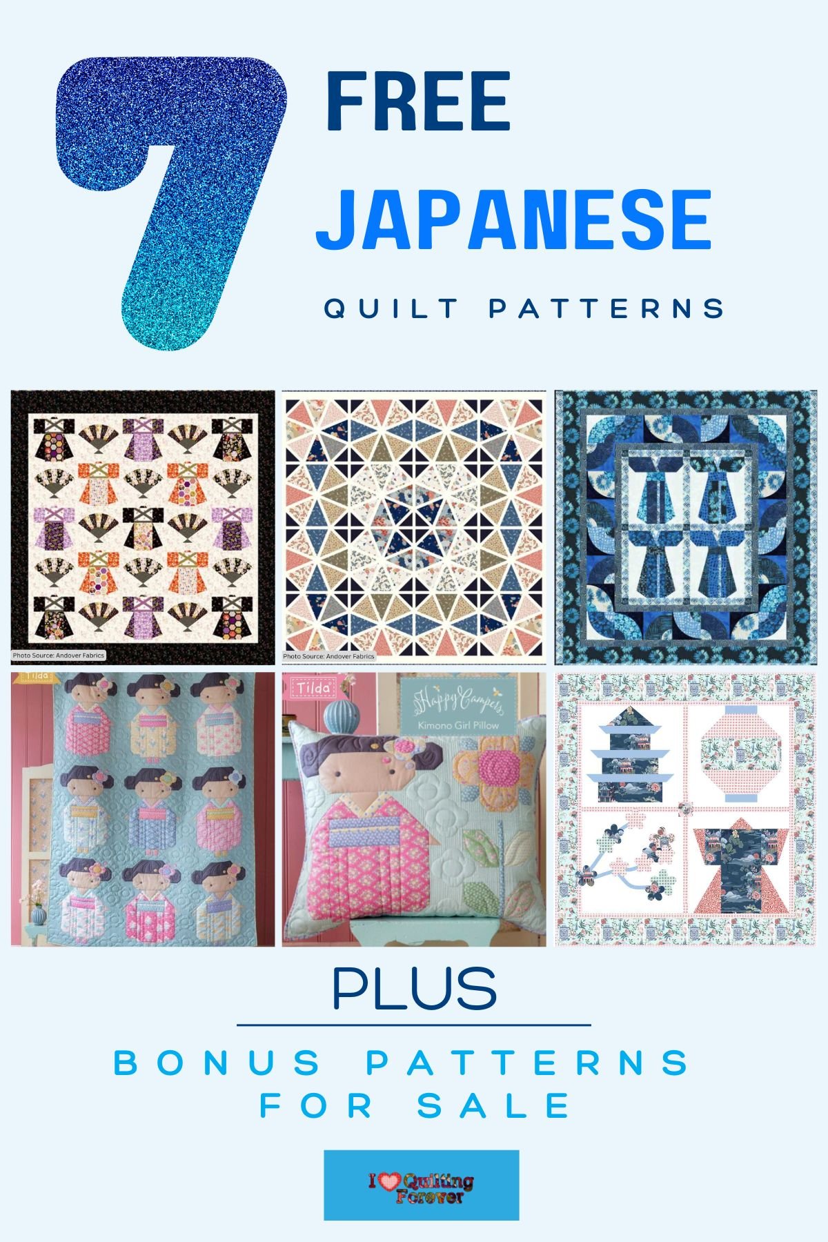 Top 7 Free Japanese Quilt Patterns (+7 Bonus Patterns For Sale) - I ...