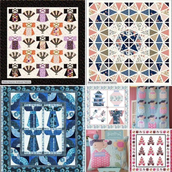 Top 7 Free Japanese Quilt Patterns (+7 Bonus Patterns For Sale) - I ...