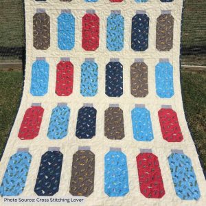 Top 3 Free Mason Jar Quilt Patterns (+11 Bonus Patterns For Sale) - I Love Quilting Forever