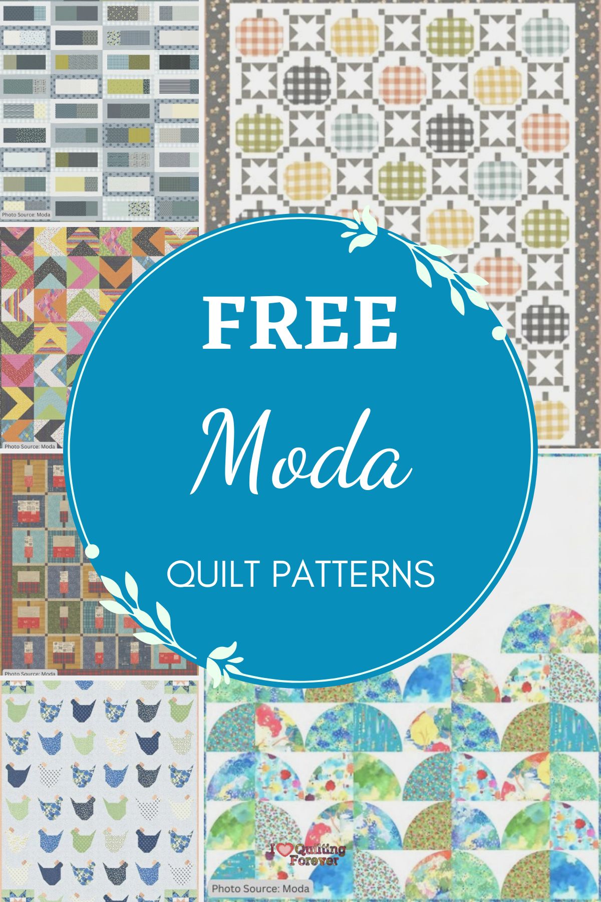 Top 10 Free Moda Quilt Patterns - I Love Quilting Forever