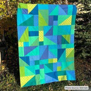 Top 10 Free Geometric Quilt Patterns (+8 Bonus Patterns For Sale) - I ...