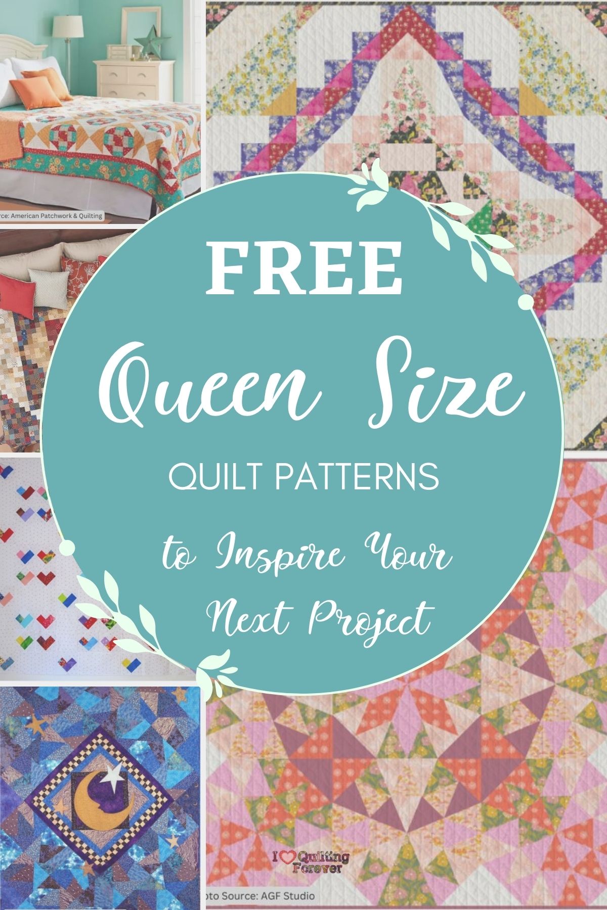 Top 8 Free Queen Size Quilt Patterns (+10 Bonus Patterns For Sale) - I ...
