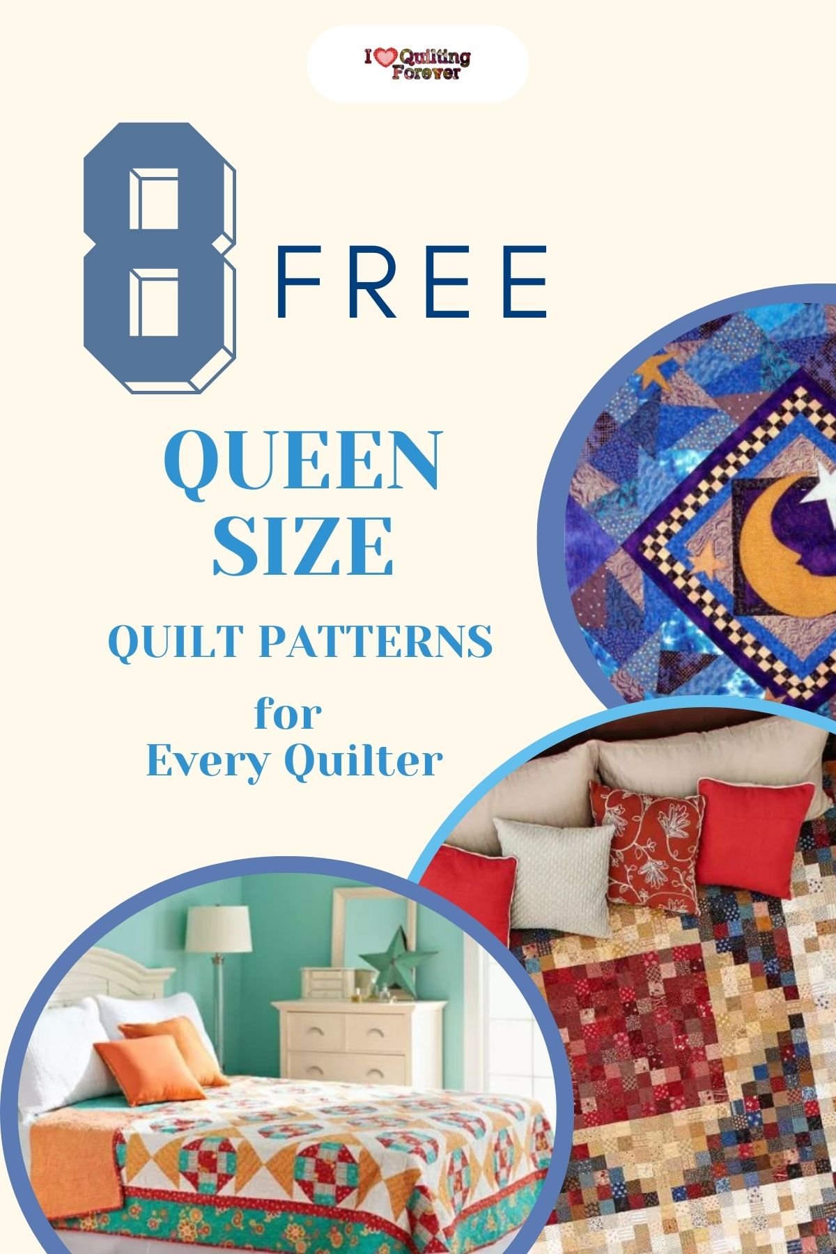 Top 8 Free Queen Size Quilt Patterns (+10 Bonus Patterns For Sale) - I ...