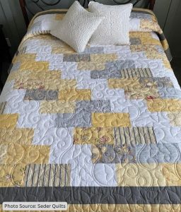 Top 9 Free Brick Quilt Patterns (+10 Bonus Patterns For Sale) - I Love ...
