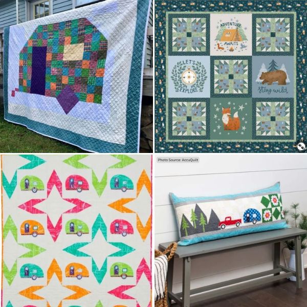 Top 5 Free Camping Quilt Patterns (+8 Bonus Patterns For Sale) - I Love ...