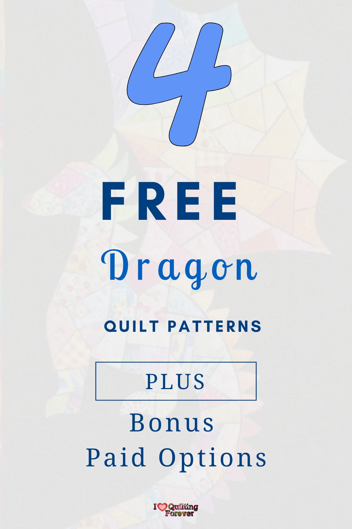 Top 4 Free Dragon Quilt Patterns (+10 Bonus Patterns For Sale) - I Love ...