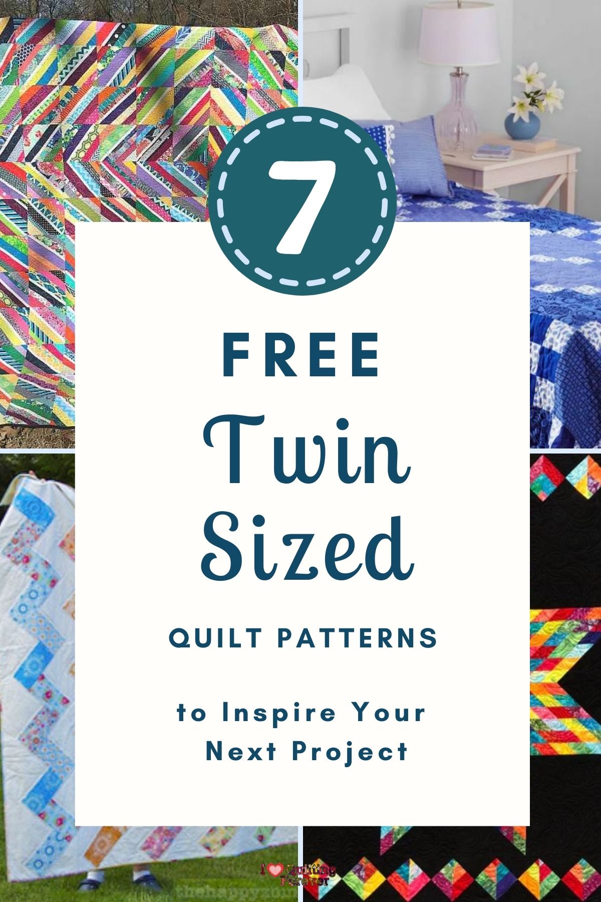 Top 7 Free Twin Size Quilt Patterns (+10 Bonus Patterns For Sale) - I ...