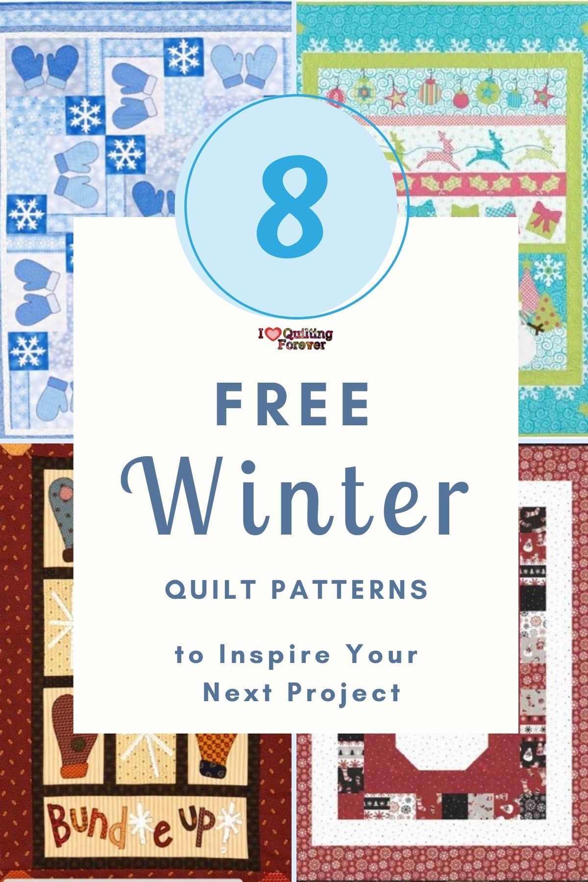Top 8 Free Winter Quilt Patterns (+10 Bonus Patterns For Sale) - I Love ...