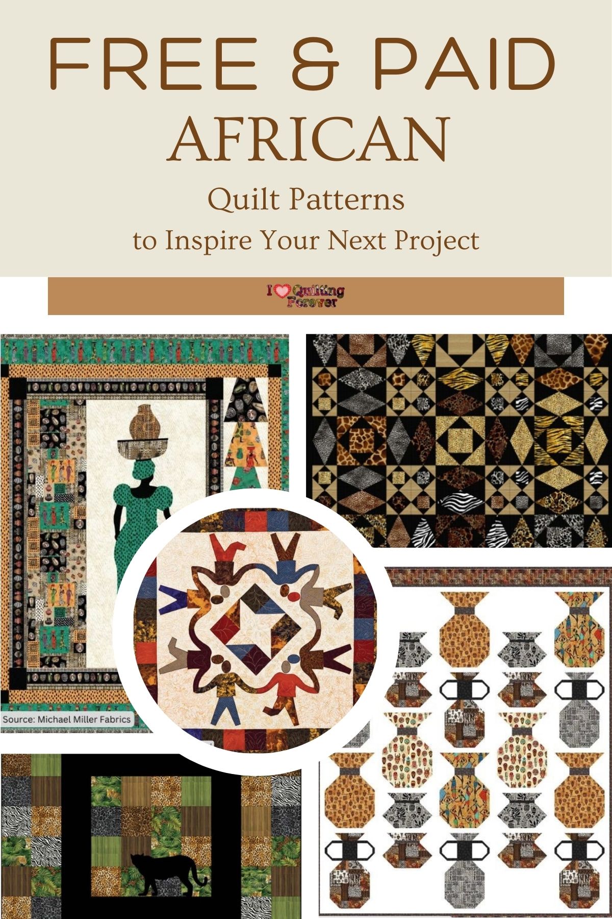 Top 7 Free African Quilt Patterns (+5 Bonus Patterns For Sale) - I Love ...