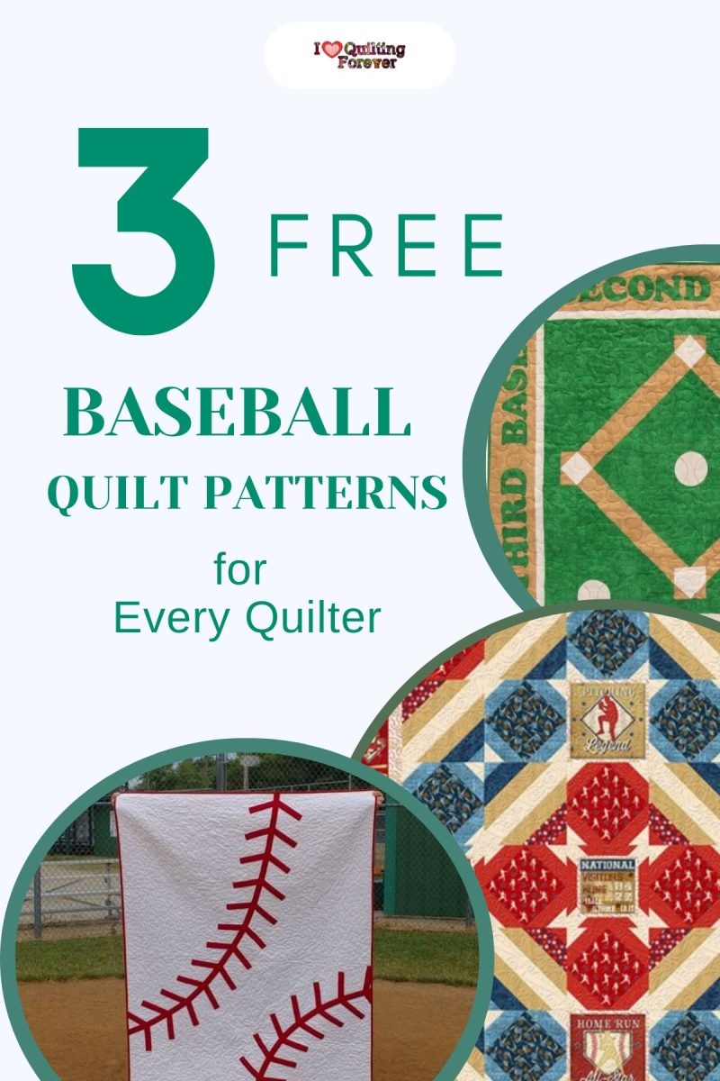 Top 3 Free Baseball Quilt Patterns (+8 Bonus Patterns For Sale) - I ...