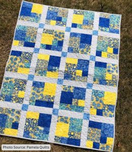 Top 7 Free Yellow and Blue Quilt Patterns (+10 Bonus Patterns For Sale ...