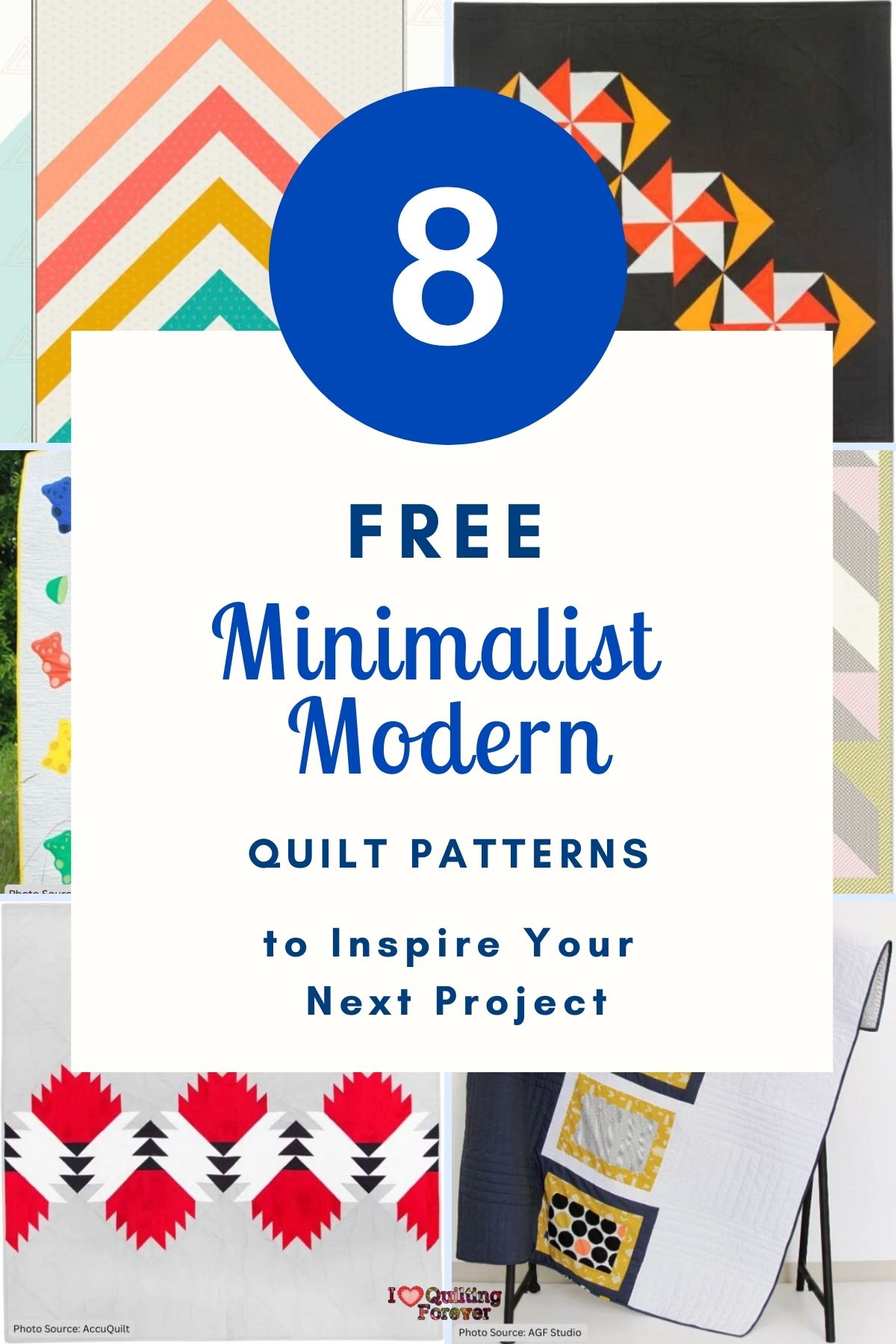 Top 8 Free Minimalist Modern Quilt Patterns (+10 Bonus Patterns For ...