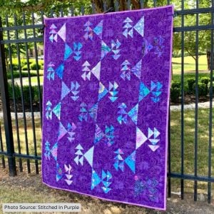 Top 9 Free Purple Quilt Patterns (+8 Bonus Patterns For Sale) - I Love ...
