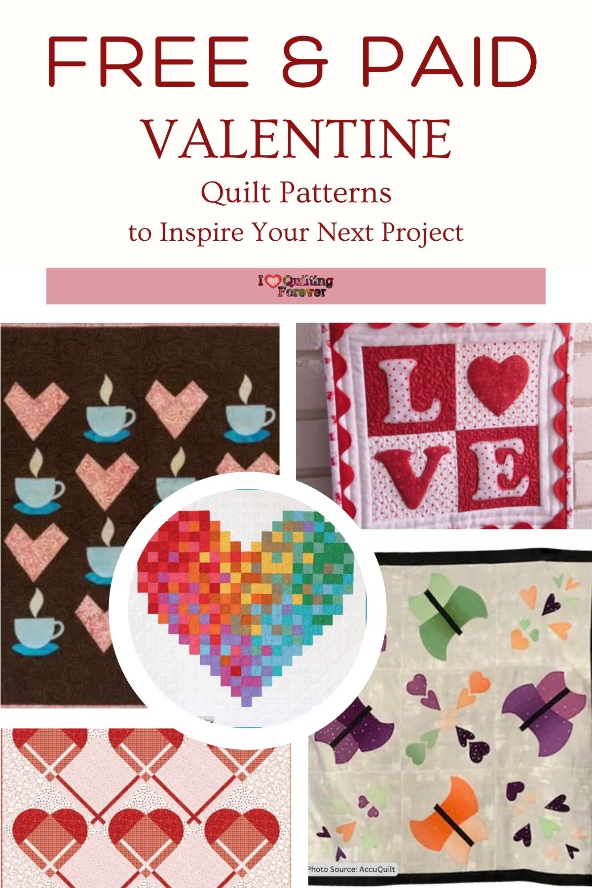 Top 10 Free Valentine Quilt Patterns (+10 Bonus Patterns For Sale) - I ...