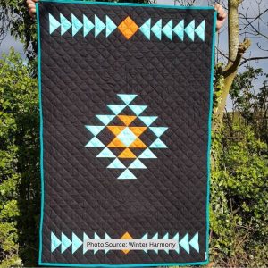 Top 6 Free Aztec Quilt Patterns (+9 Bonus Patterns For Sale) - I Love ...