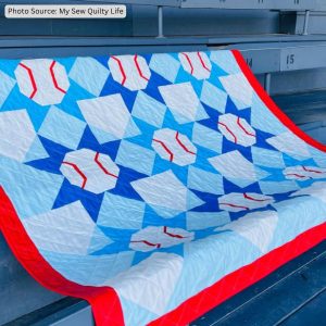 Top 3 Free Baseball Quilt Patterns (+8 Bonus Patterns For Sale) - I Love Quilting Forever