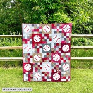Top 3 Free Baseball Quilt Patterns (+8 Bonus Patterns For Sale) - I Love Quilting Forever