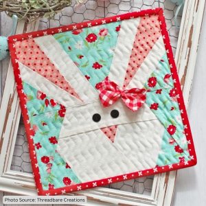 Top 10 Free Bunny Quilt Patterns (+10 Bonus Patterns For Sale) - I Love ...