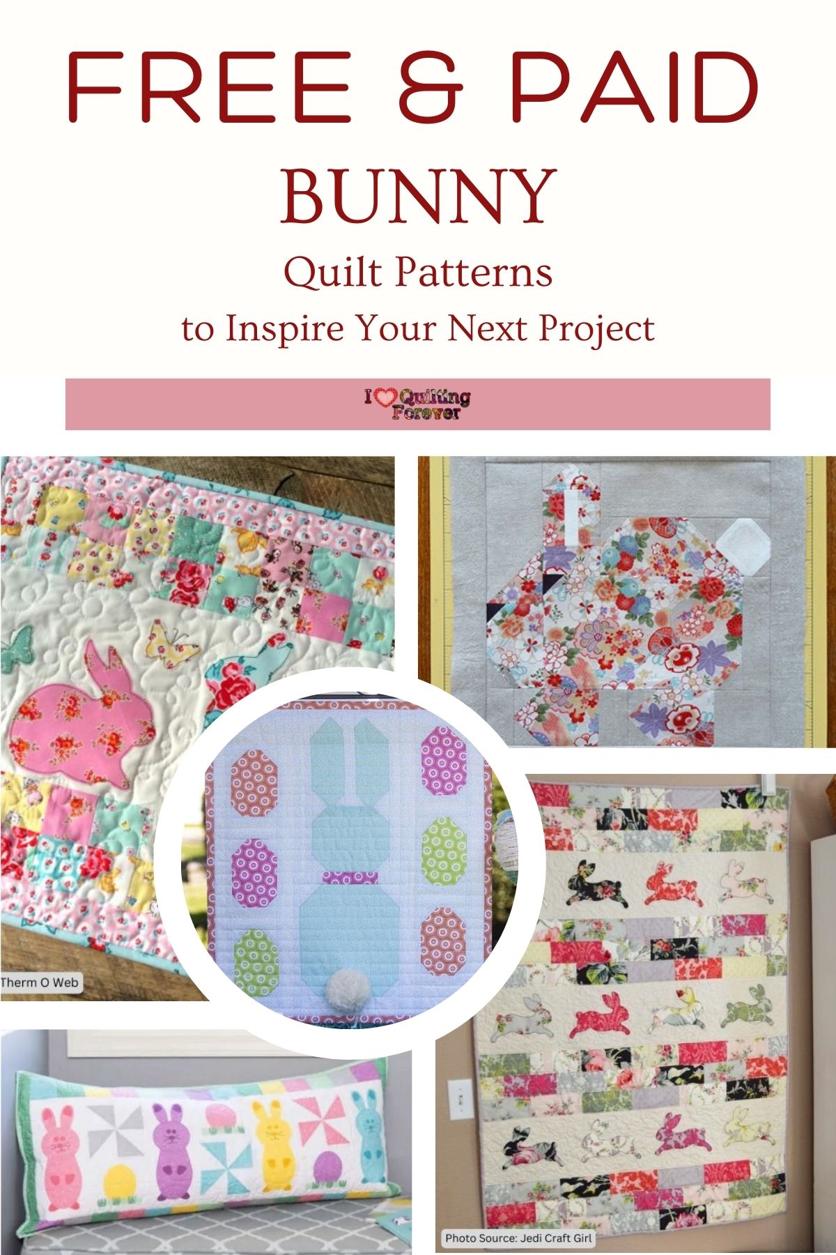 Top 10 Free Bunny Quilt Patterns (+10 Bonus Patterns For Sale) - I Love Quilting Forever