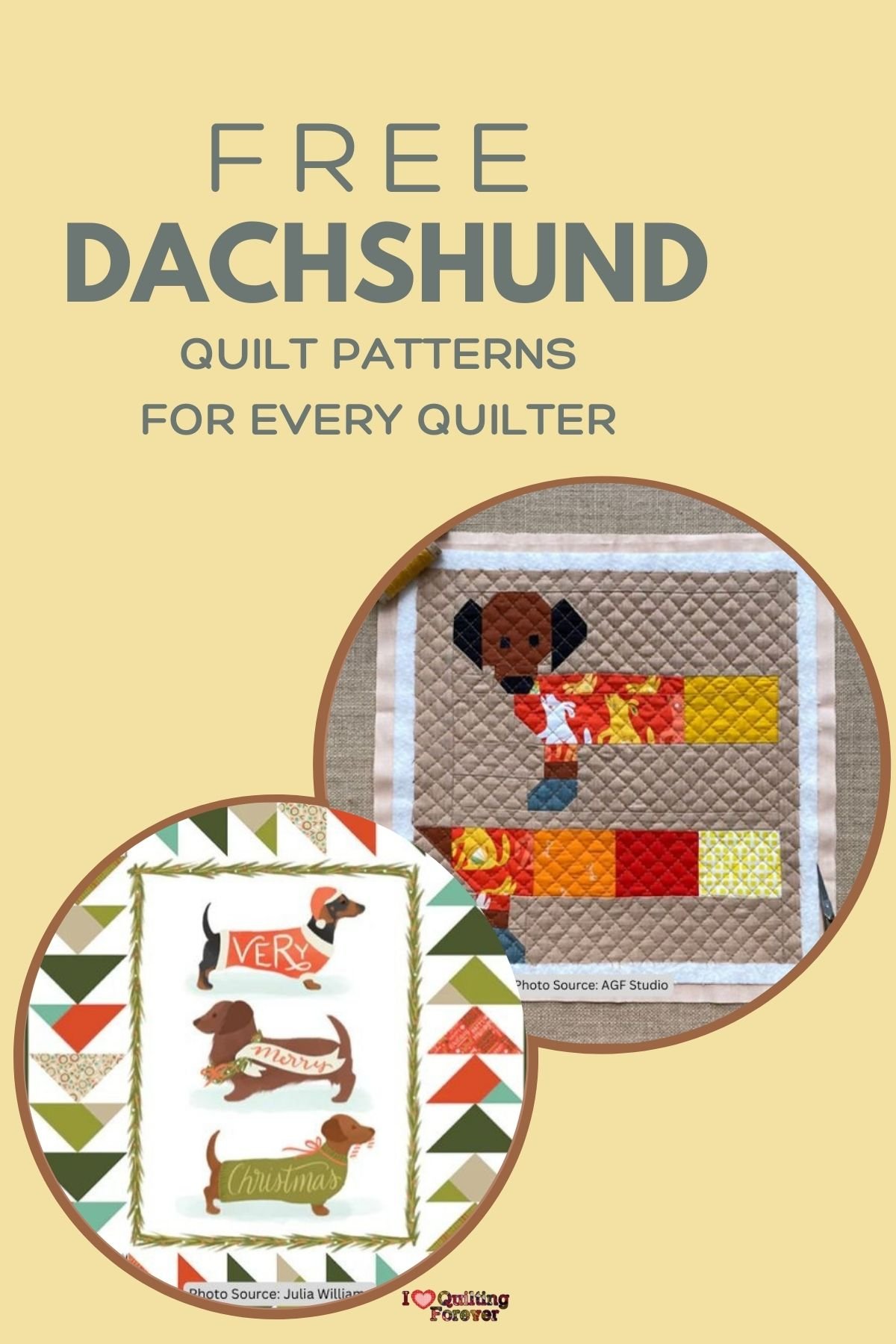 Top Free Dachshund Quilt Patterns (+10 Bonus Patterns For Sale) - I ...