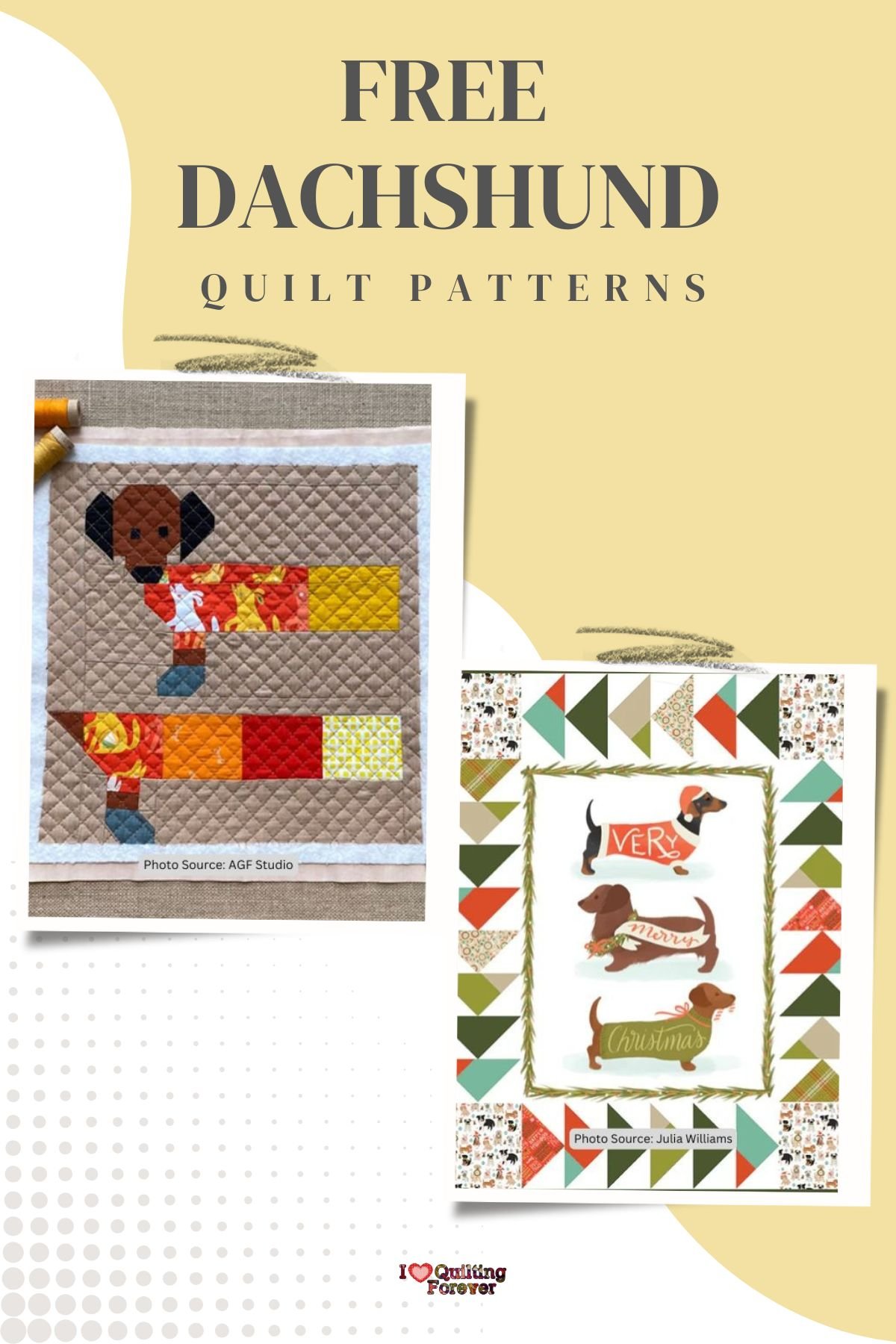 Top Free Dachshund Quilt Patterns (+10 Bonus Patterns For Sale) - I ...