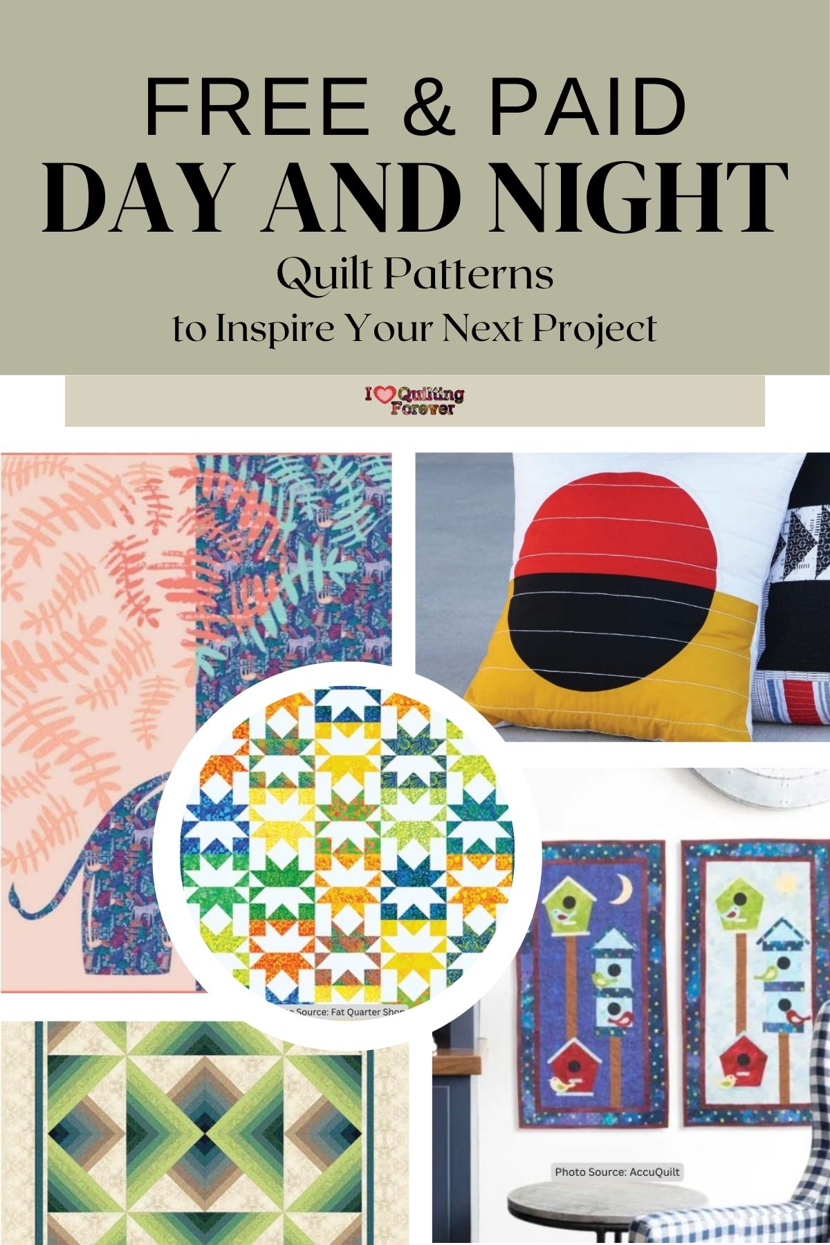Top 6 Free Day and Night Quilt Patterns (+5 Bonus Patterns For Sale ...