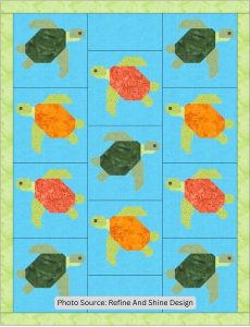 Top 4 Free Turtle Quilt Patterns (+10 Bonus Patterns For Sale) - I Love Quilting Forever