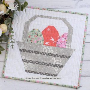 Top 9 Free Basket Quilt Patterns (+10 Bonus Patterns For Sale) - I Love ...