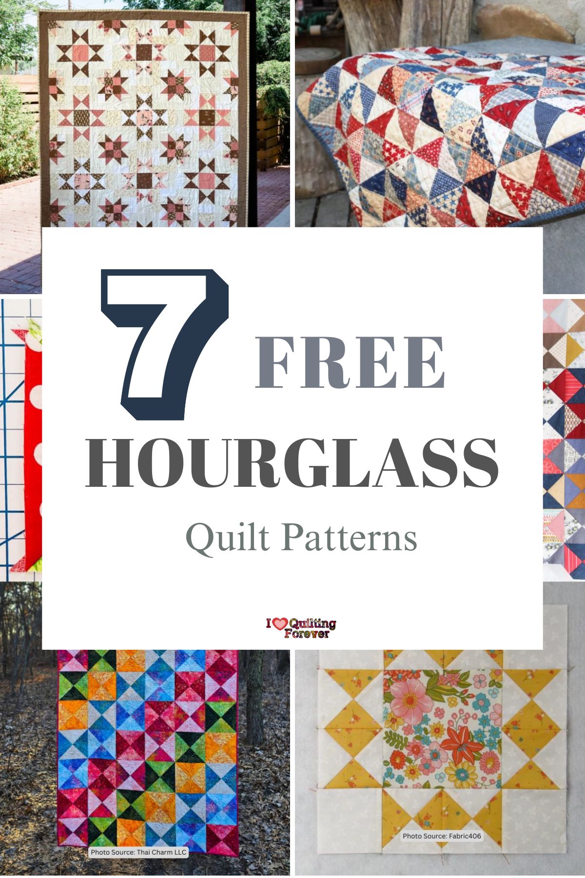 Top 7 Free Hourglass Quilt Patterns (+10 Bonus Patterns For Sale) - I ...