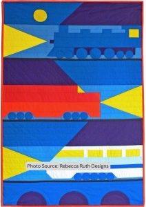 Top 6 Free Train Quilt Patterns (+8 Bonus Patterns For Sale) - I Love ...