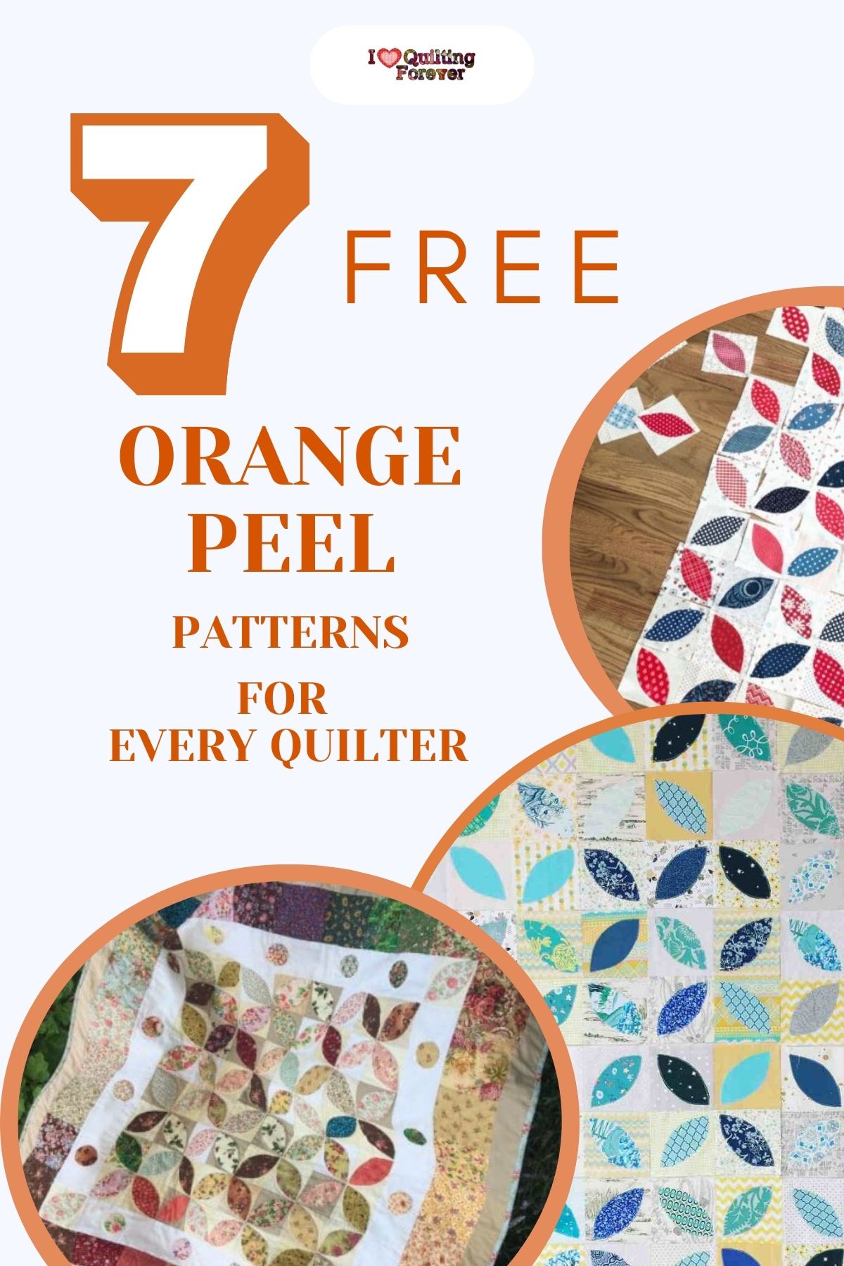 Top 7 Free Orange Peel Quilt Patterns (+10 Bonus Patterns For Sale) - I ...