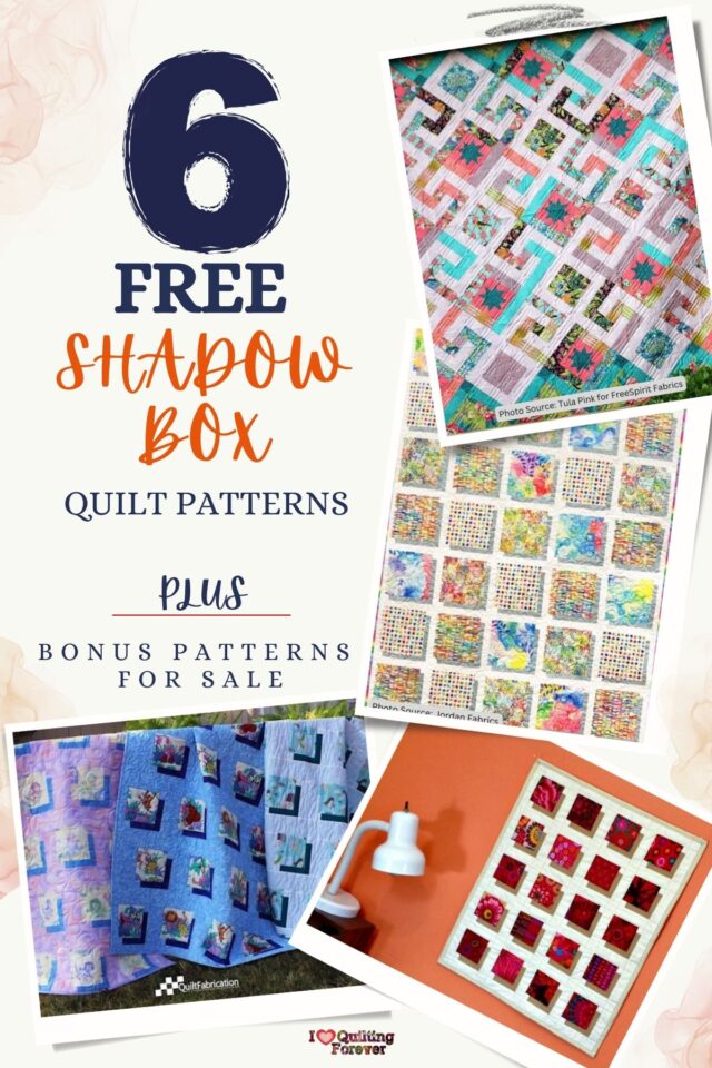 Top 6 Free Shadow Box Quilt Patterns (+5 Bonus Patterns For Sale) - I ...