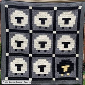 Top Free Sheep Quilt Patterns (+10 Bonus Patterns For Sale) - I Love ...