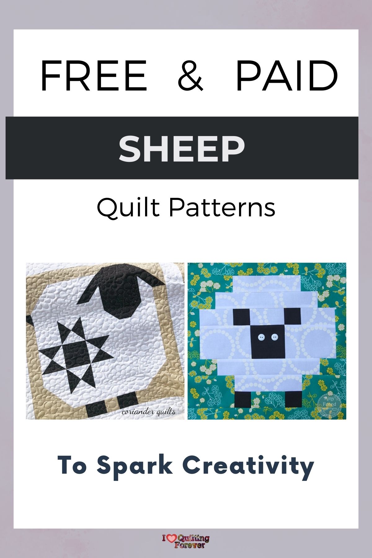Top Free Sheep Quilt Patterns (+10 Bonus Patterns For Sale) - I Love ...