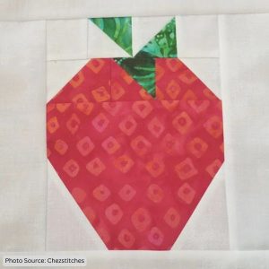 Top 6 Free Strawberry Quilt Patterns (+9 Bonus Patterns For Sale) - I Love Quilting Forever