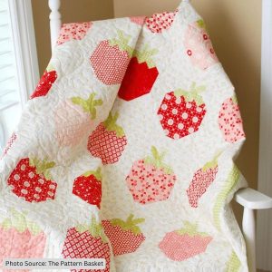 Top 6 Free Strawberry Quilt Patterns (+9 Bonus Patterns For Sale) - I ...