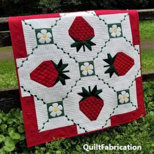 Top 6 Free Strawberry Quilt Patterns (+9 Bonus Patterns For Sale) - I ...