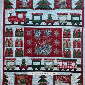 Top 6 Free Train Quilt Patterns (+8 Bonus Patterns For Sale) - I Love ...