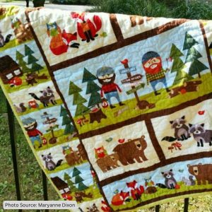 Top 10 Free Woodland Animal Quilt Patterns (+10 Bonus Patterns For Sale ...