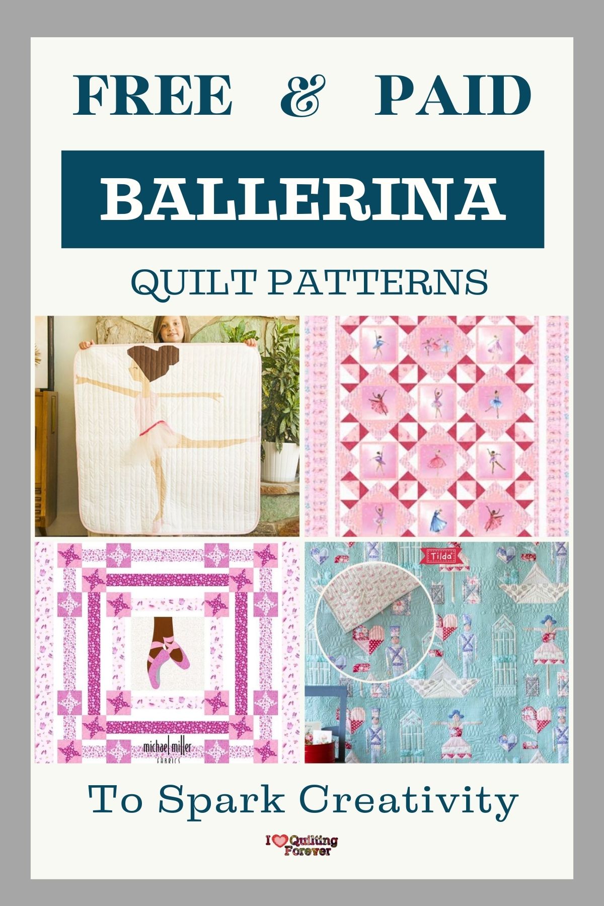 Top 4 Free Ballerina Quilt Patterns (+10 Bonus Patterns For Sale) - I ...
