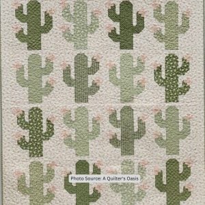 Top 7 Free Cactus Quilt Patterns (+10 Bonus Patterns For Sale) - I Love ...
