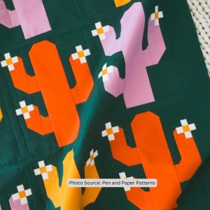 Top 7 Free Cactus Quilt Patterns (+10 Bonus Patterns For Sale) - I Love ...